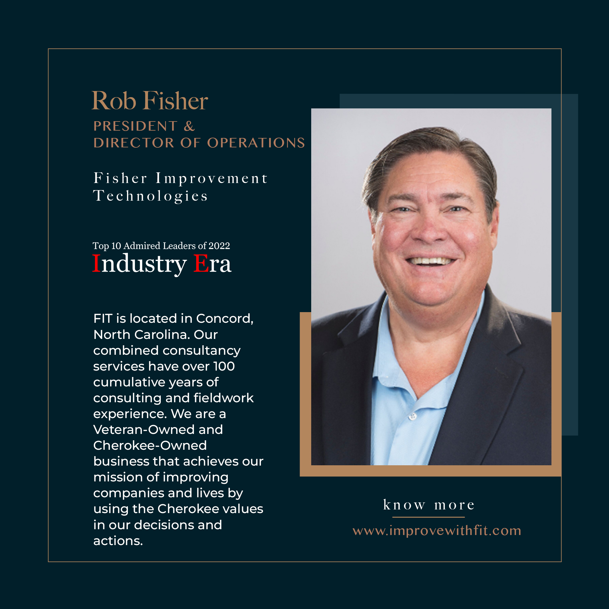 Rob Fisher, President & Director of Operations at Fisher Improvement ...
