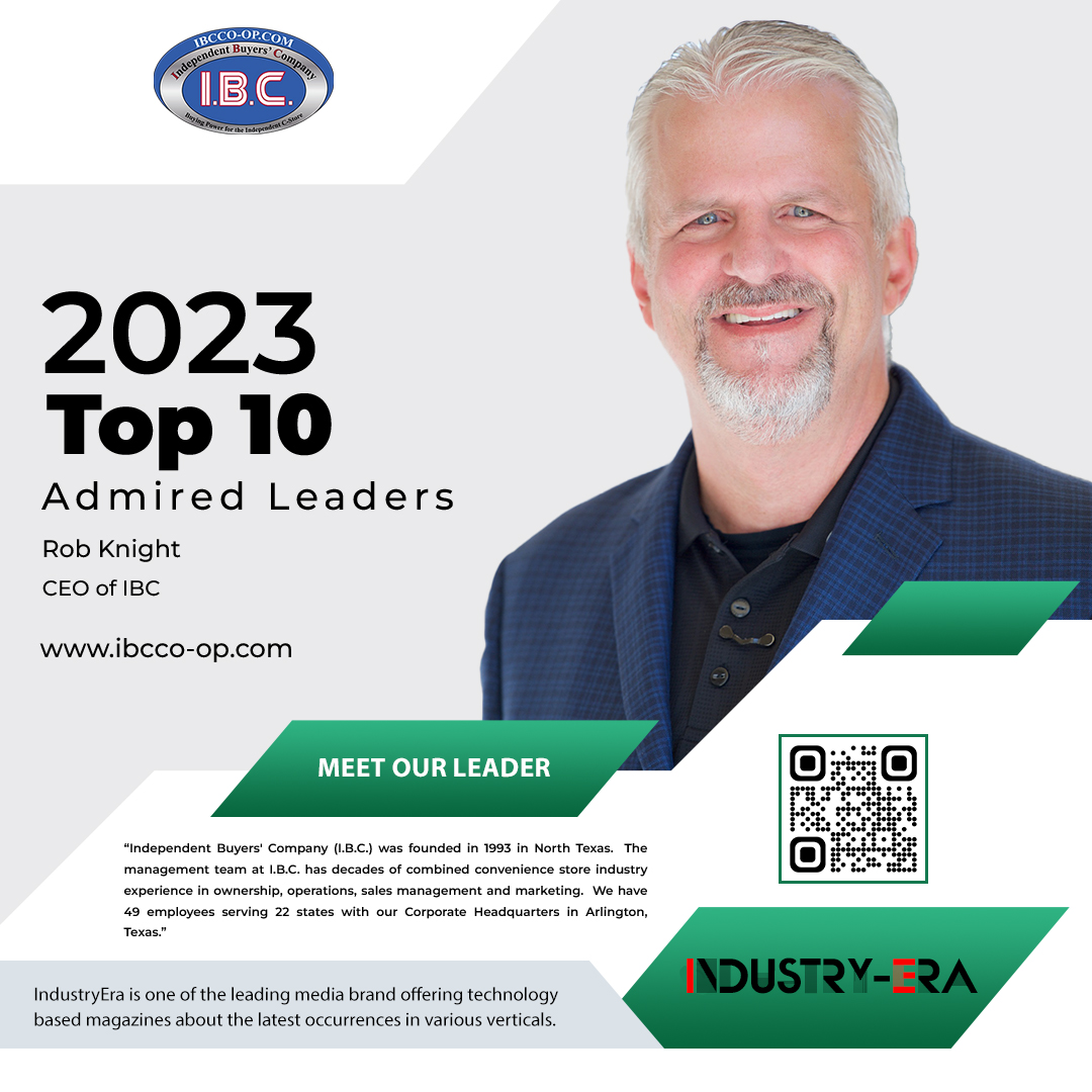 Rob Knight, CEO of IBC, Top 10 Admired Leaders of 2023 | Industry Era