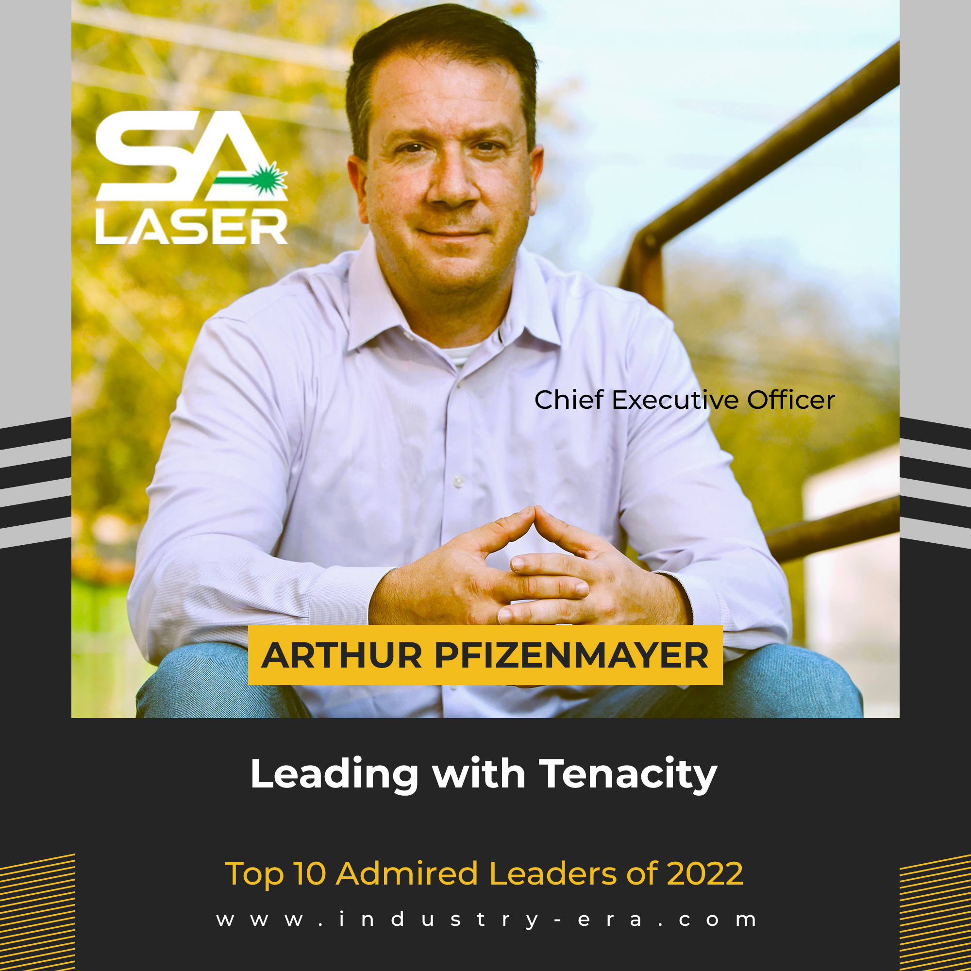 Steven Ratliff, CEO of San Antonio Laser Engraving, Top 10 Admired ...